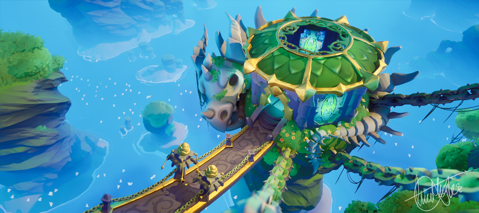 ArtStation - Dragon's Rise: Forgotten Realms