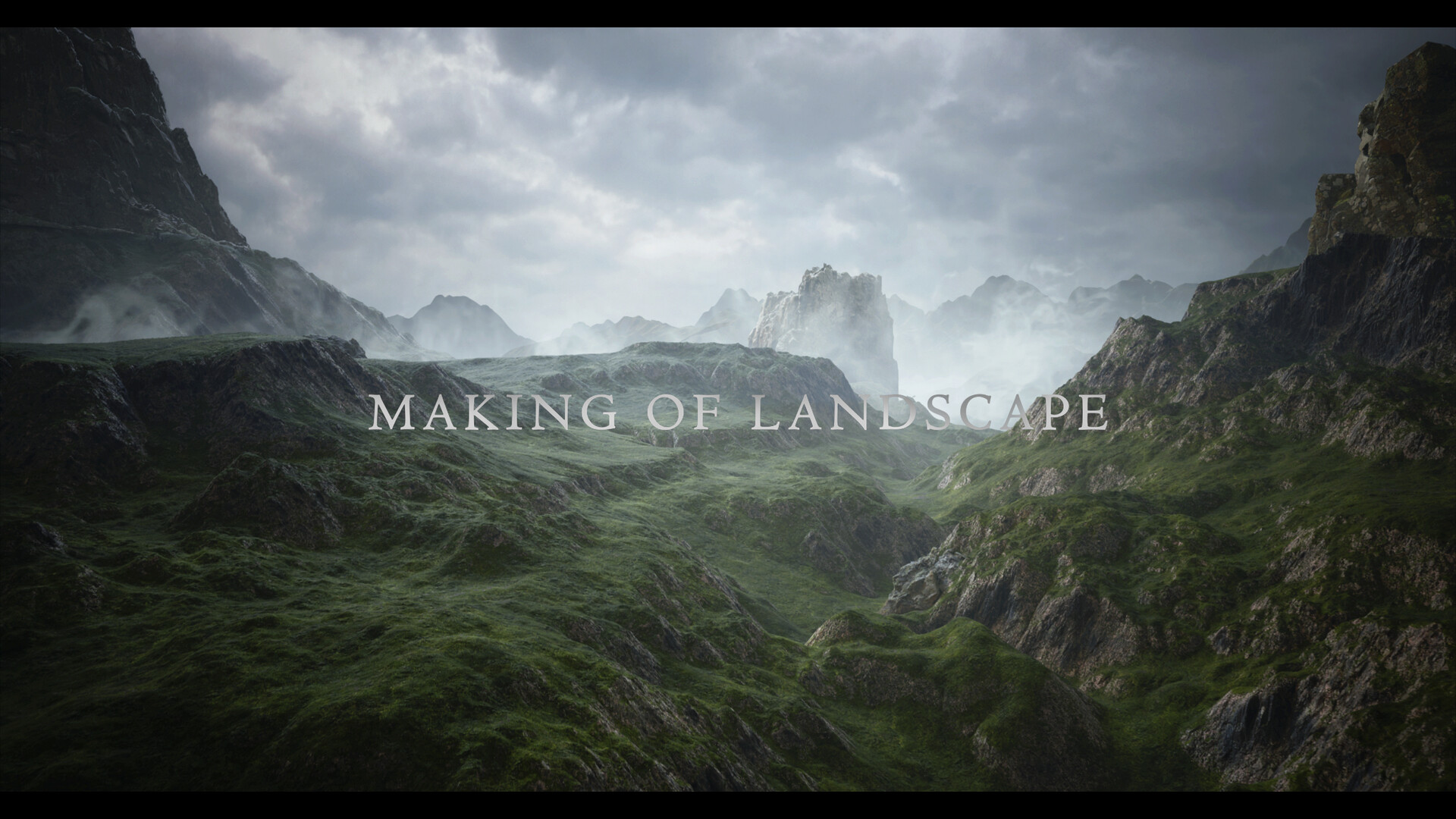 ArtStation - Making of Landscape