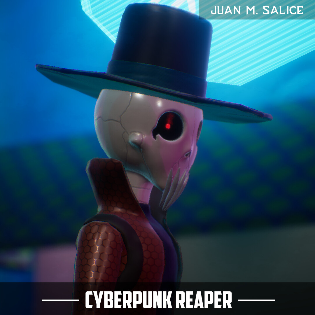 ArtStation - Cyberpunk Reaper V2