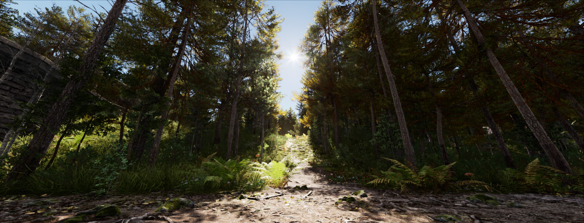ArtStation - American Pine Forest Park