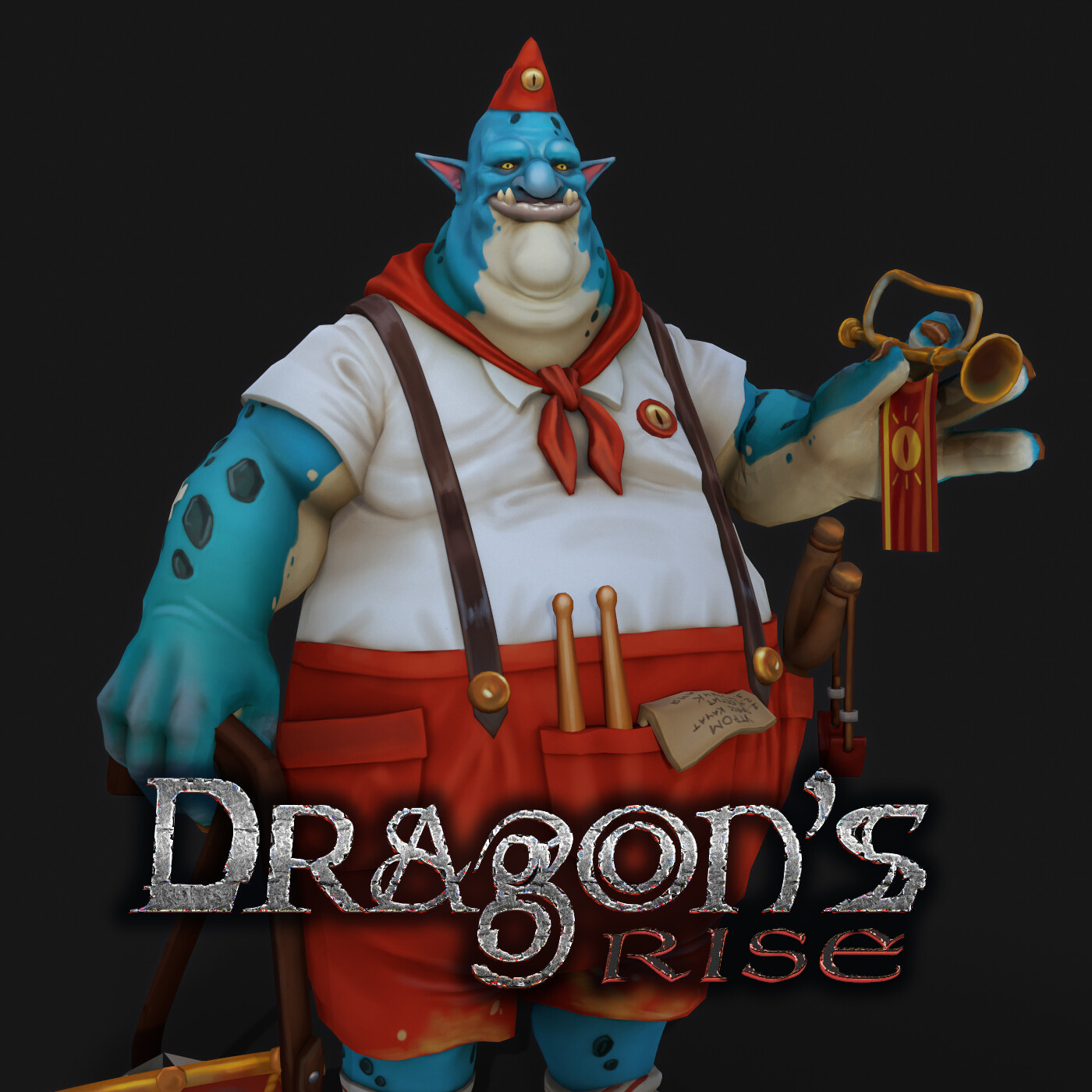 ArtStation - Troll - Dragon's Rise: Forgotten realms Challenge (Game ...