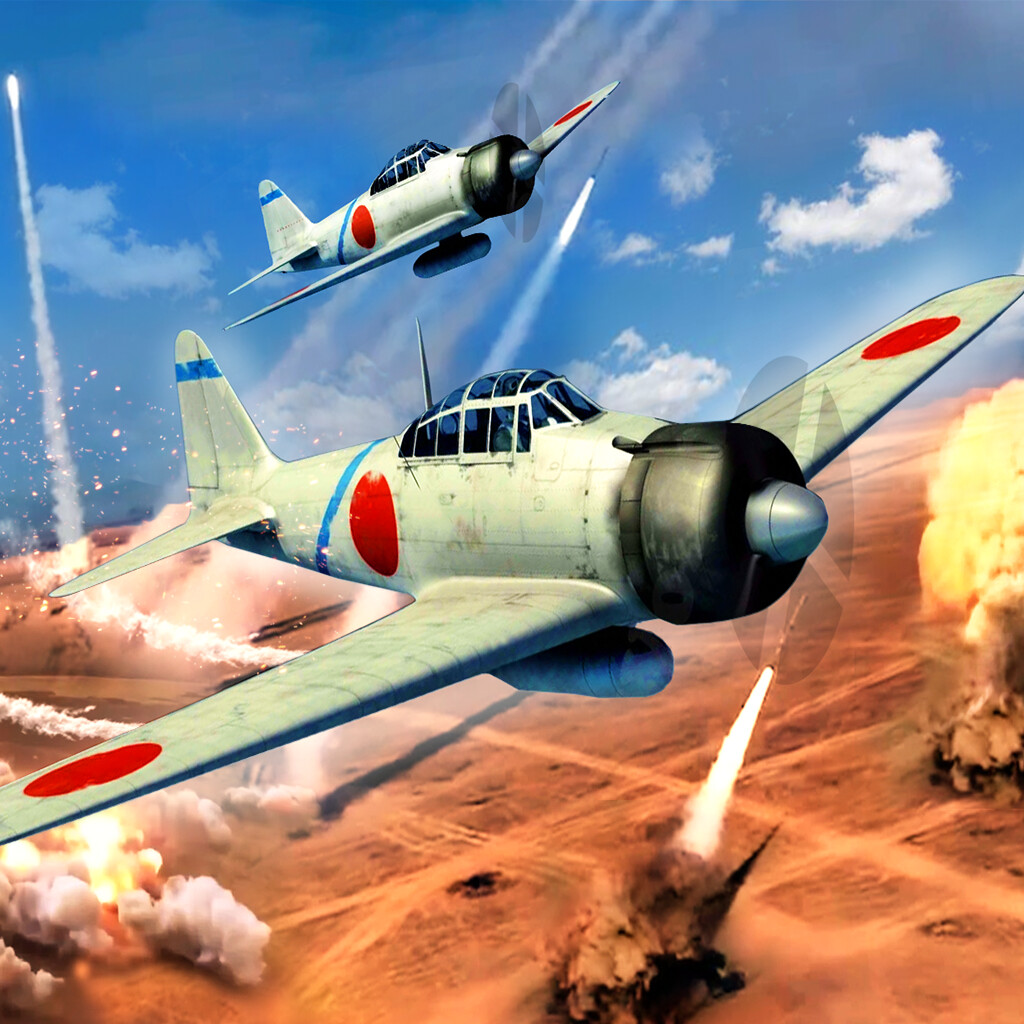 ArtStation - US Warplanes: Airplane Shooting - HighQ Games Studio
