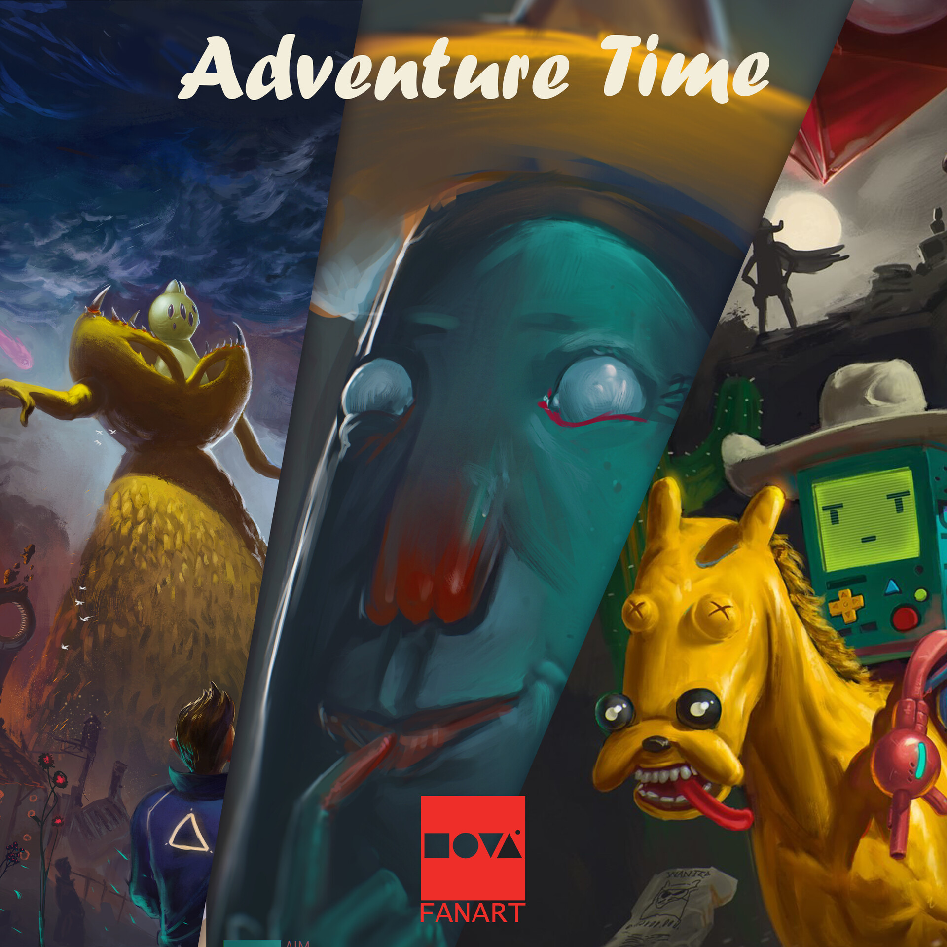 ArtStation - Adventure time posters collection