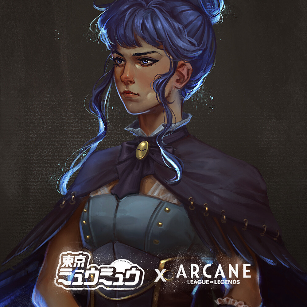 ArtStation - Minto - Tokyo Mew Mew x ARCANE