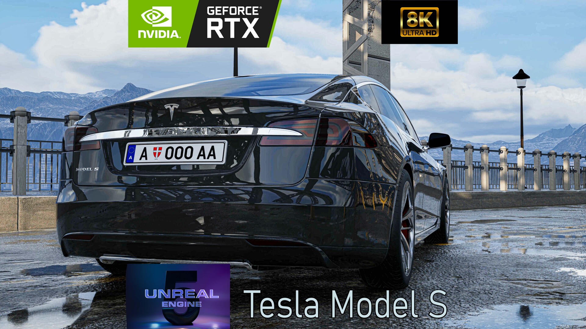 ArtStation - Tesla Model S - Automotive rendering - but in 8k 60 fps ...
