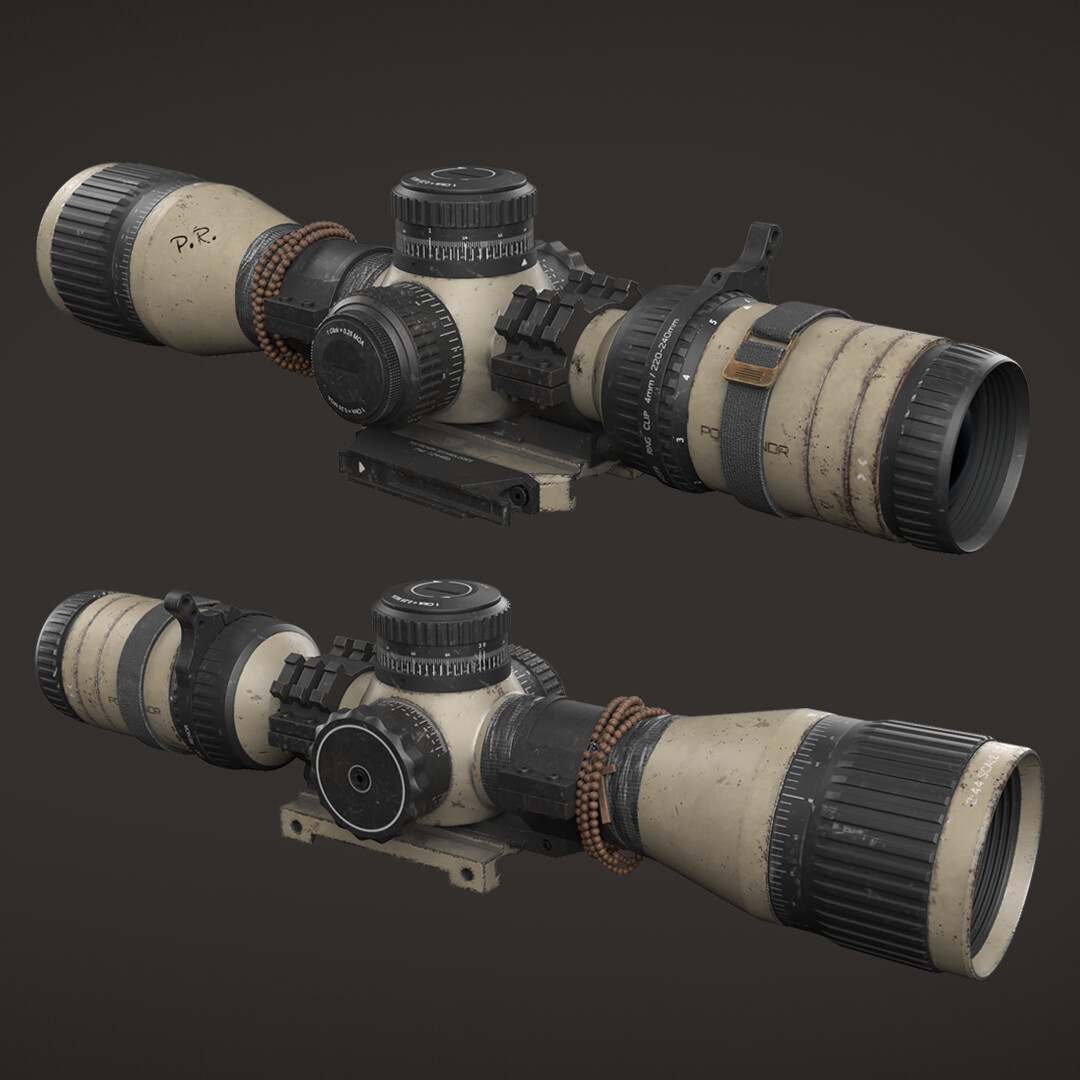 ArtStation - Tactical Scope