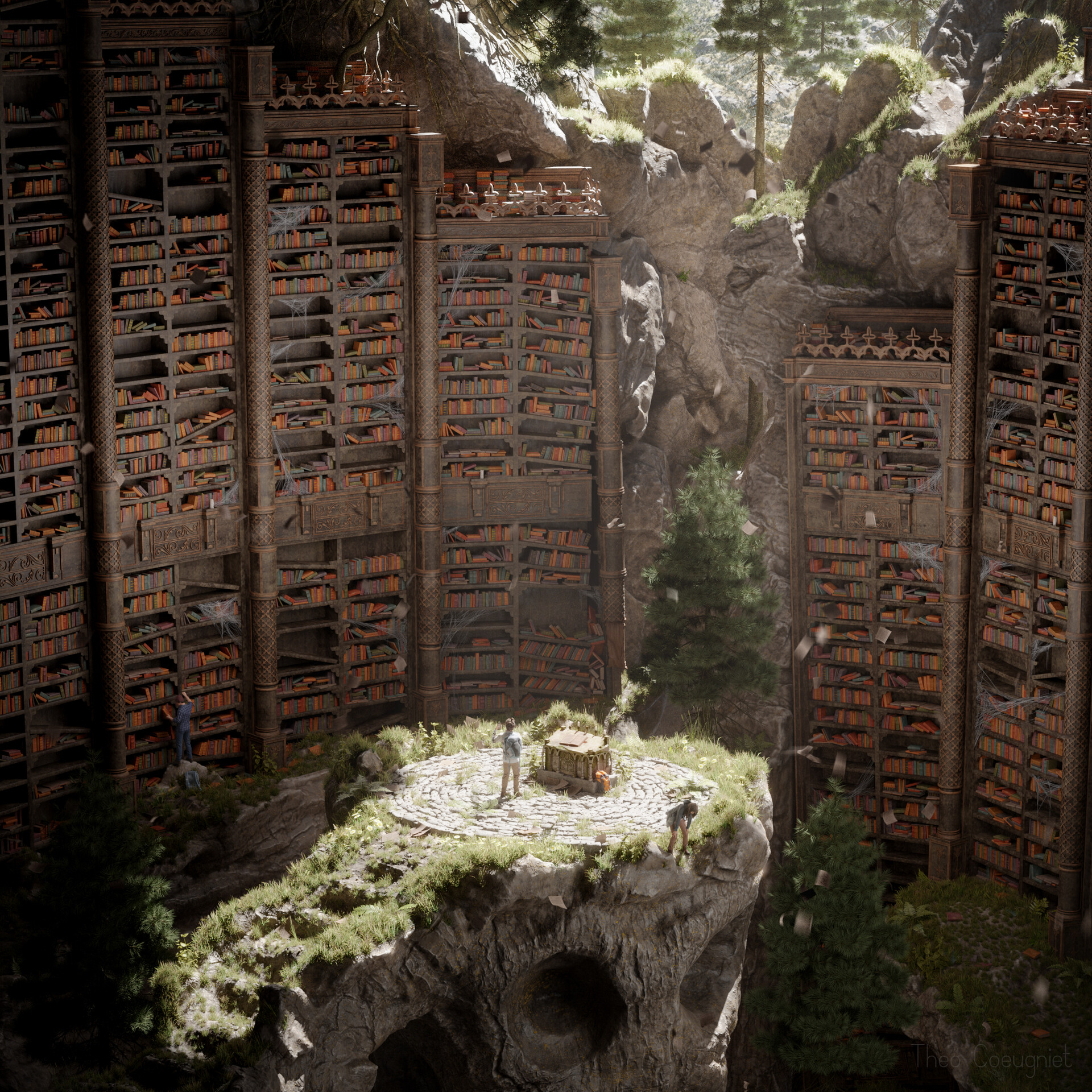 ArtStation - Ancient Kingdom Still Remains