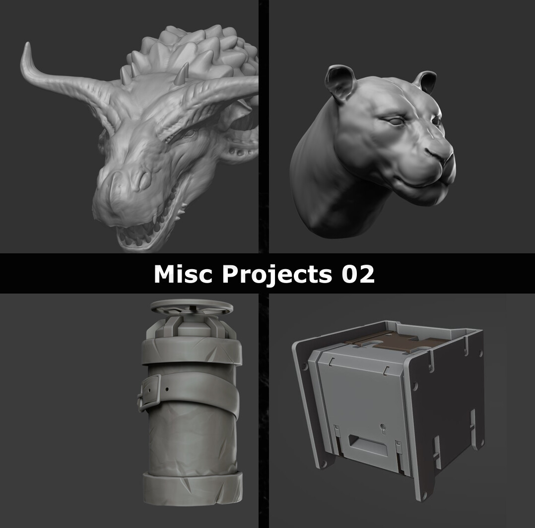ArtStation - Misc projects 02