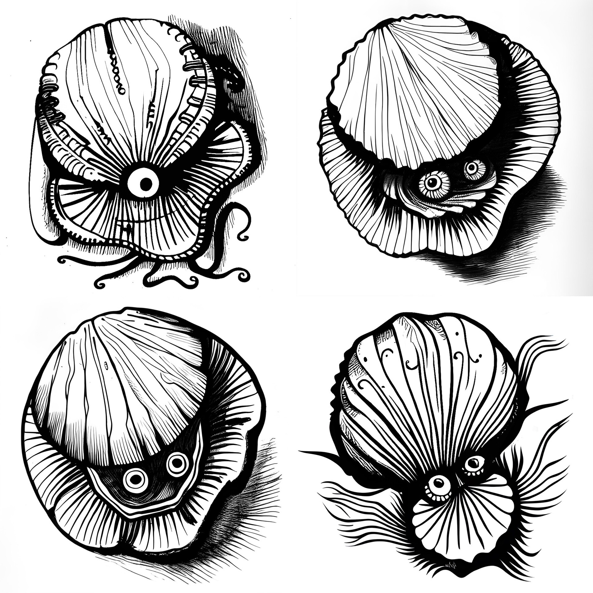 ArtStation - Spooky Scallops