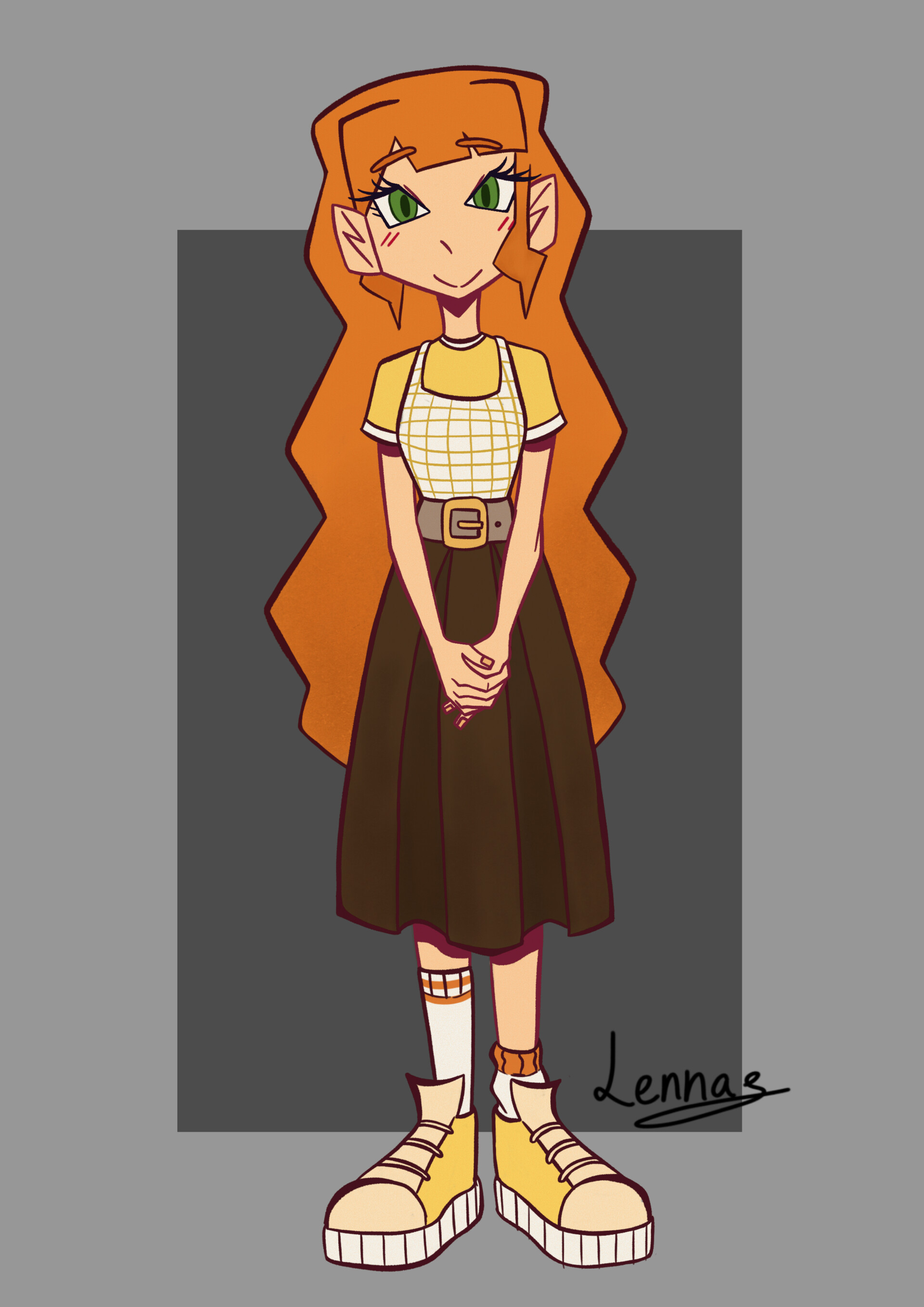 ArtStation - Redesign Character pt. 1 ANNE // CONCEPT ART