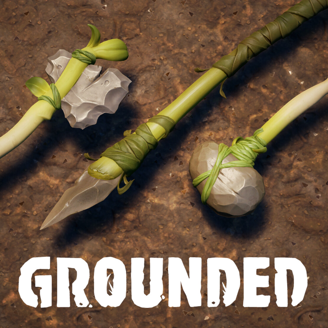 ArtStation - Grounded Pebblet Weapons