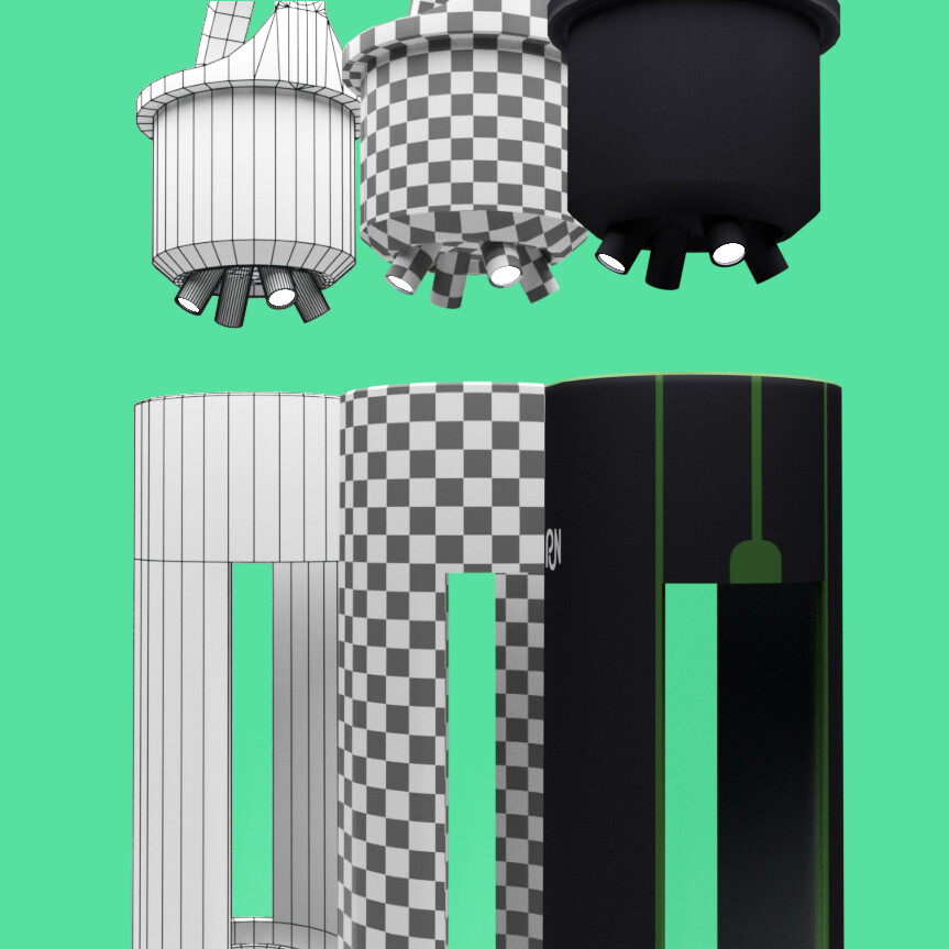 ArtStation - Sci-fi Container Prop