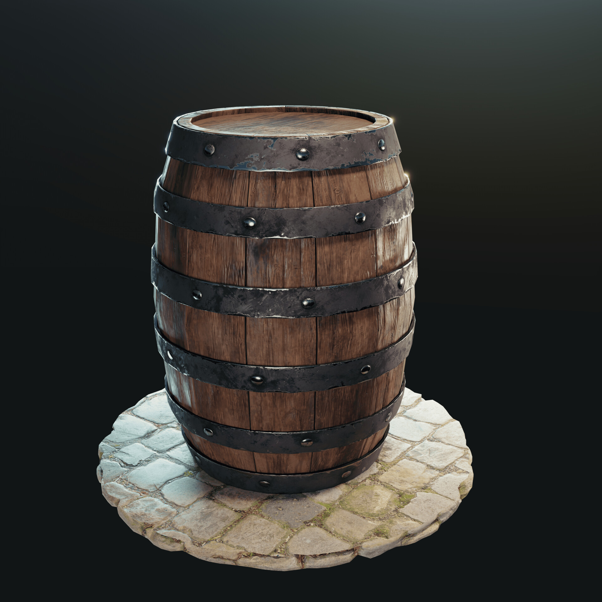 ArtStation - Medieval barrel