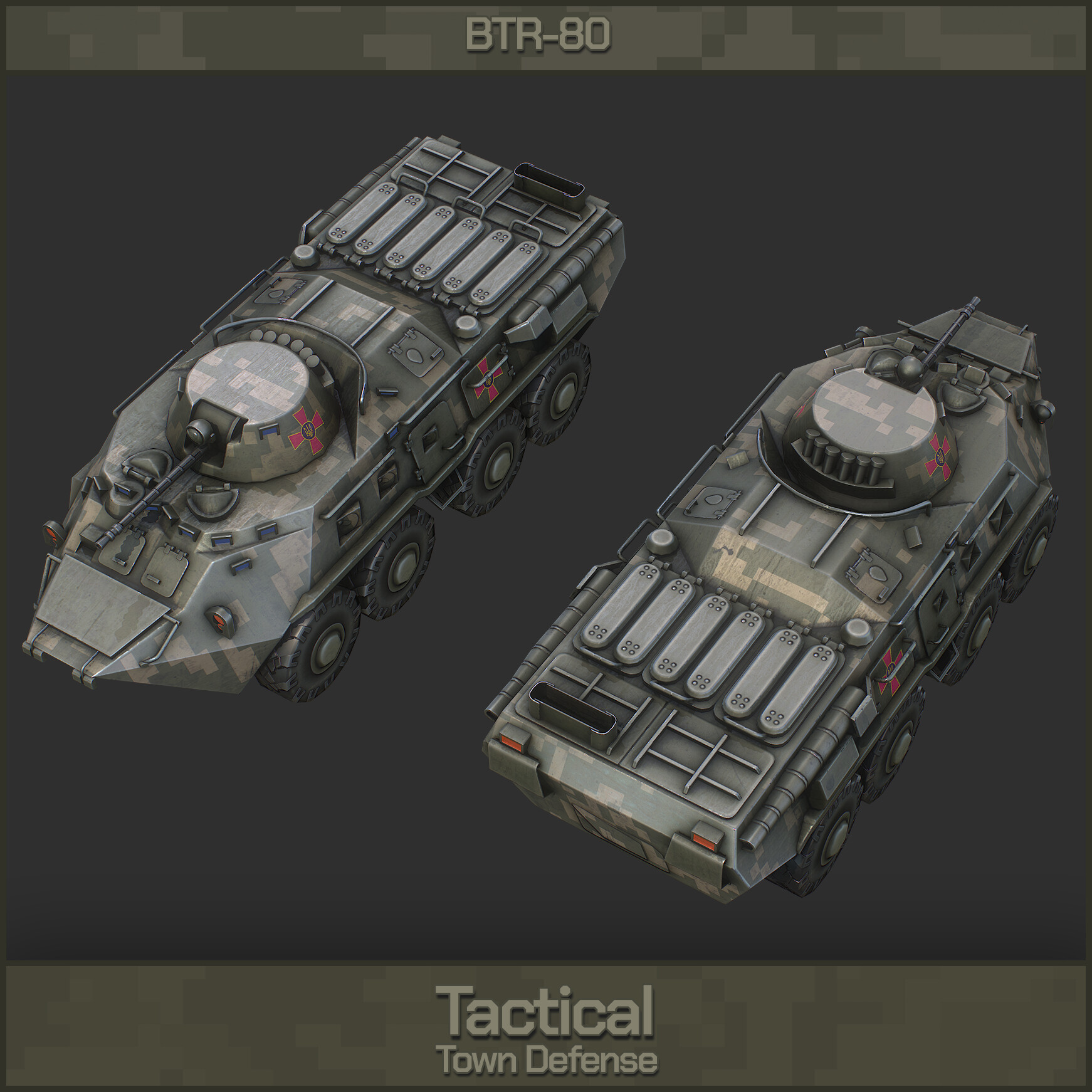 Artem Dunaevskyi - Ukraine BTR-80