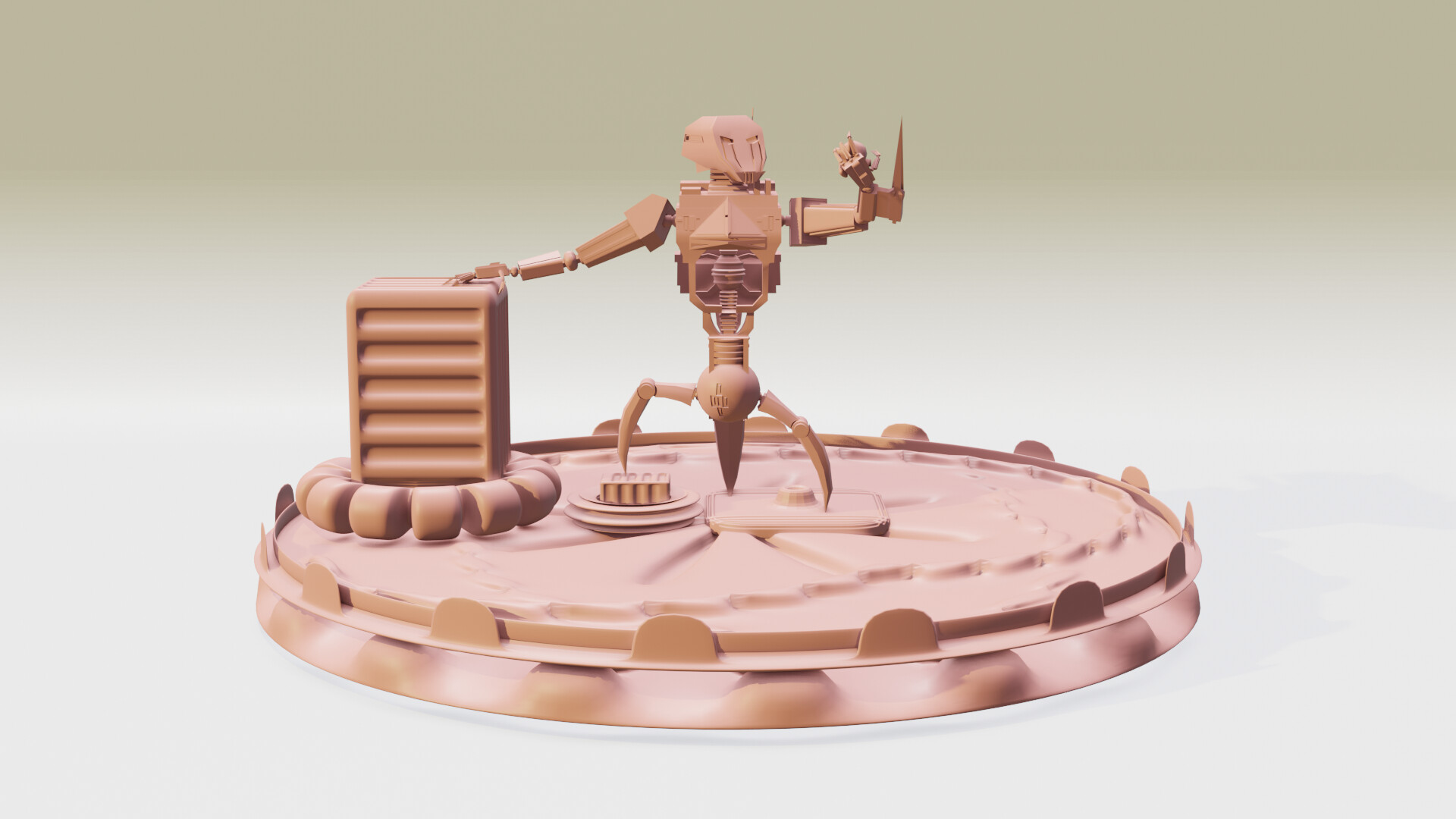 ArtStation - Droid Character Model