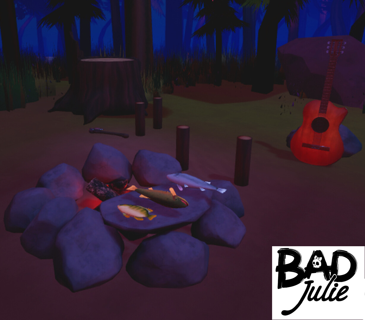 ArtStation - Woods props for internship game project