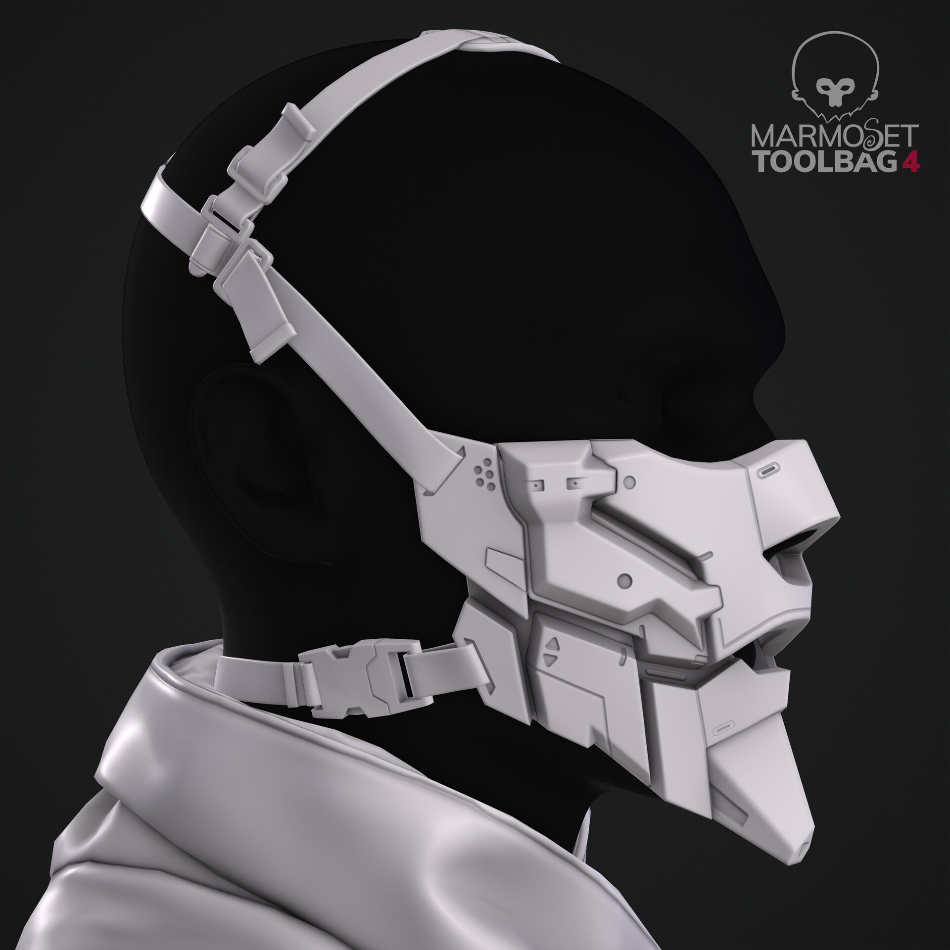 ArtStation - Cyber Mask