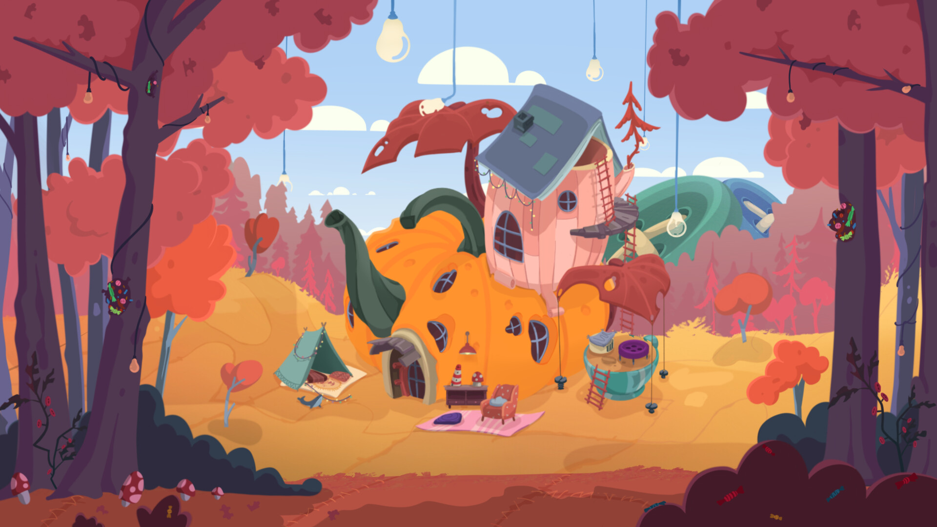 ArtStation - cartoon concept