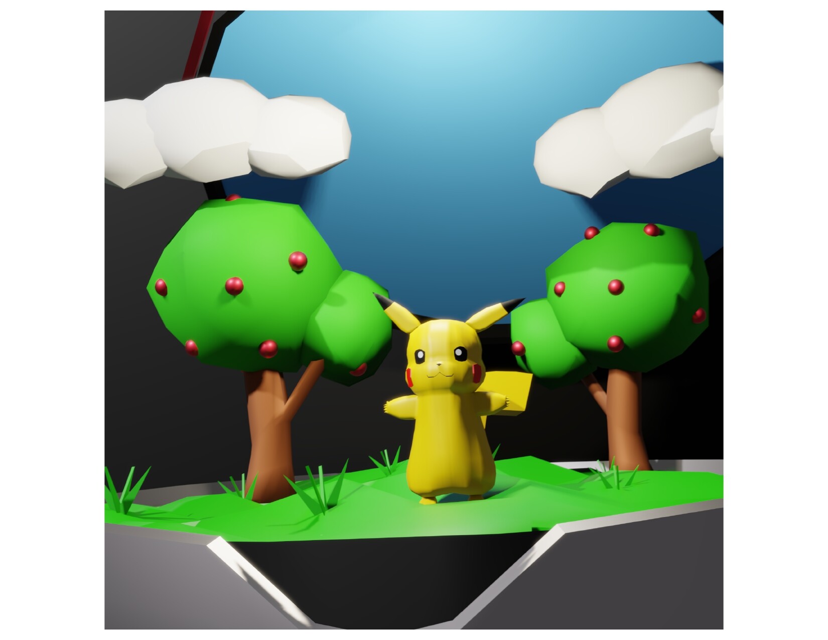 ArtStation - pikachu 3D