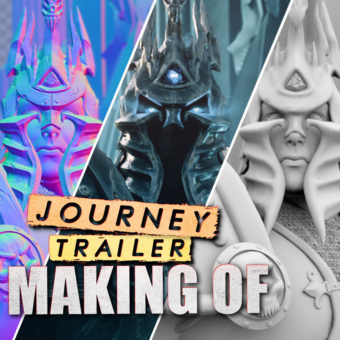 ArtStation - Journey Trailer 2022 - Making of
