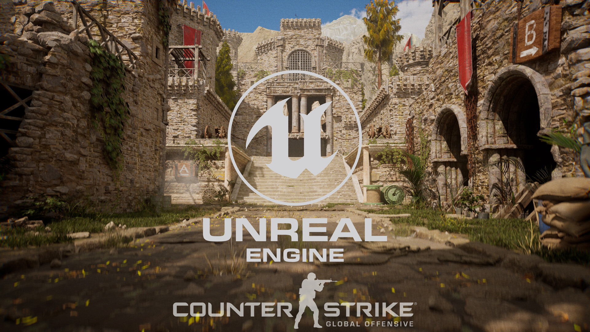 ArtStation - CS GO Map (Ancient) Recreated - Unreal Engine 5