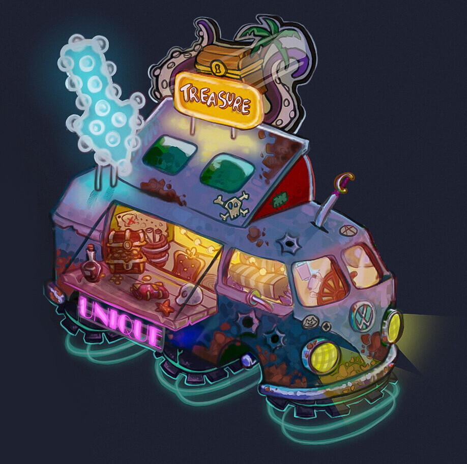 ArtStation - Pirate souvenir shop