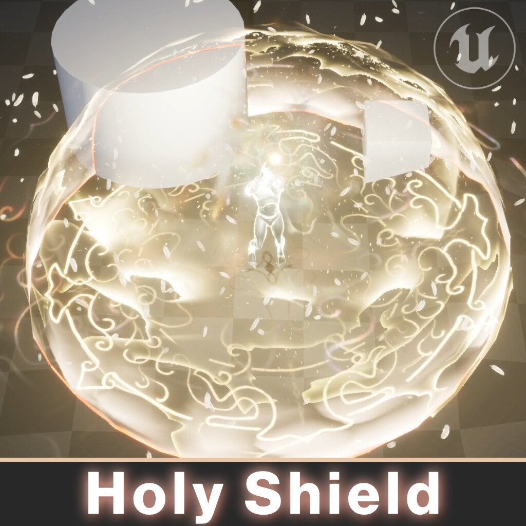 ArtStation - RTVFX Sketch #54 - Angelus - Holy Shield