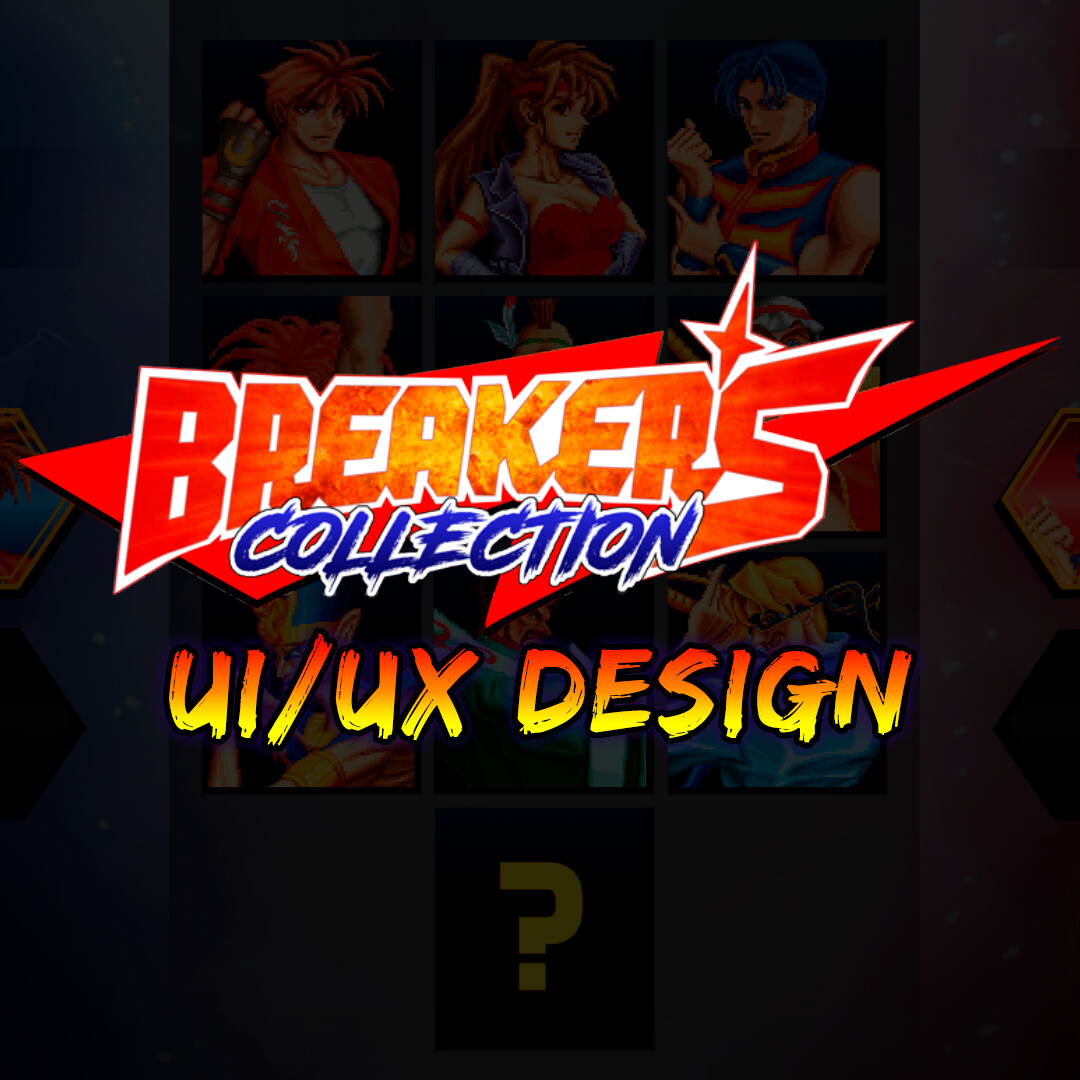 ArtStation - User interface and User experience of the game Breakers Collection