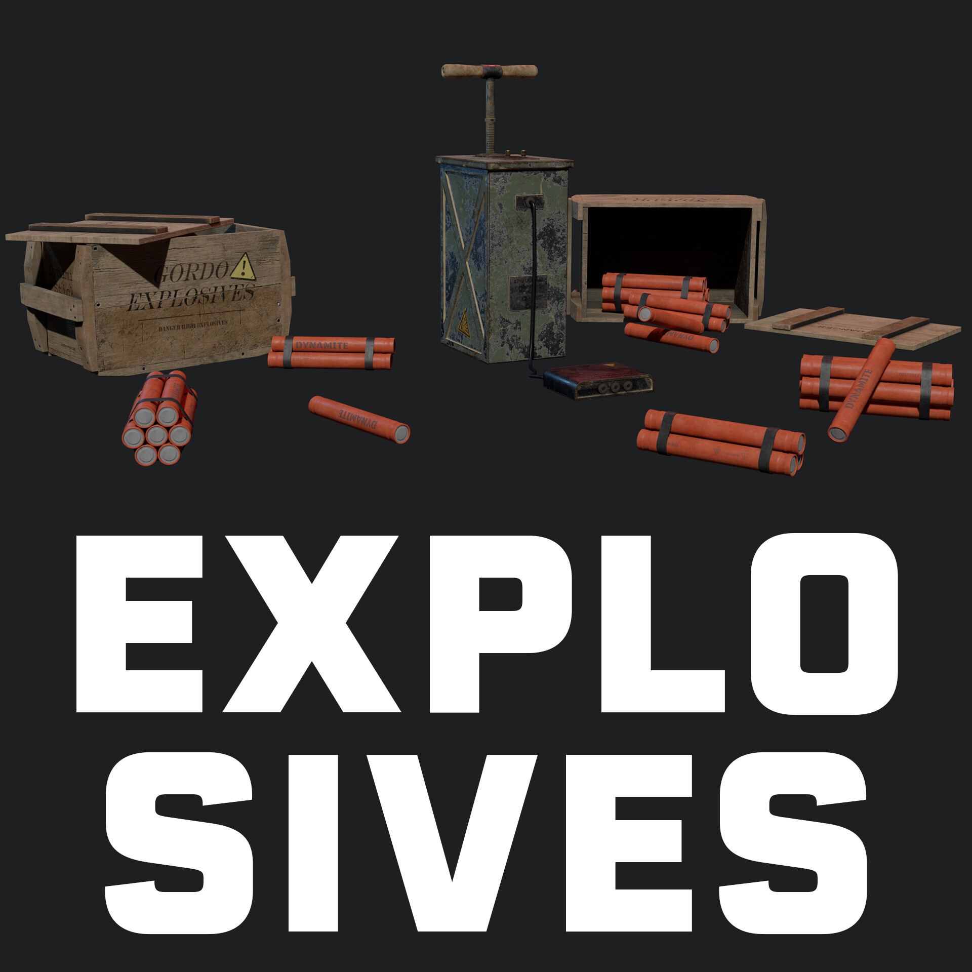 ArtStation - Explosive Equipement
