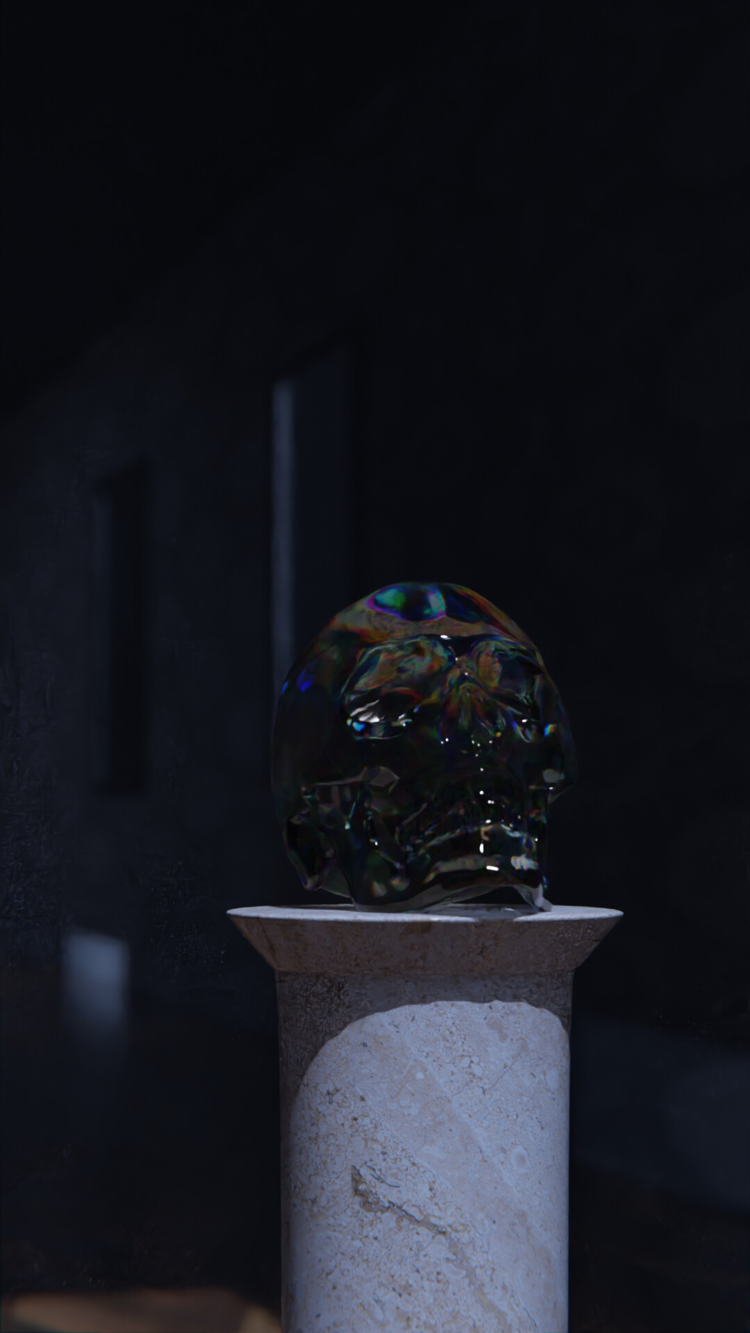 ArtStation - Glass Skull Cinematic Animation