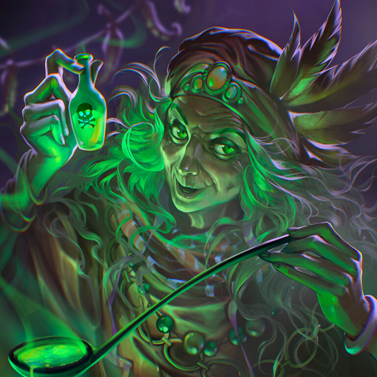 ArtStation - Poison merchant