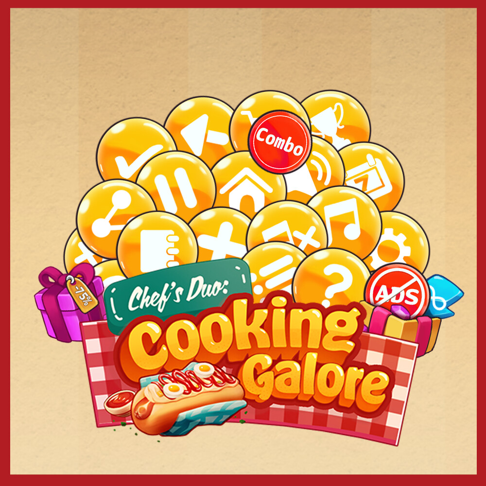 ArtStation - Ui and Props - Chef's Duo: Cooking Galore