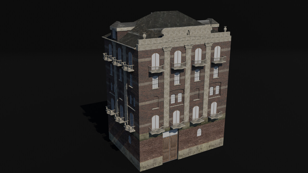 ArtStation - Houdini Procedural Building