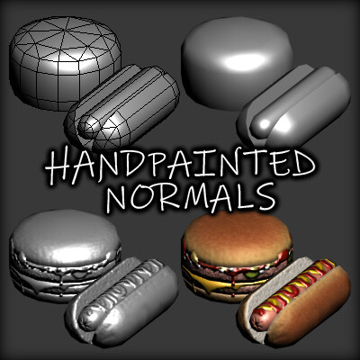 ArtStation - Handpainting Normal Maps pixel by pixel! #4