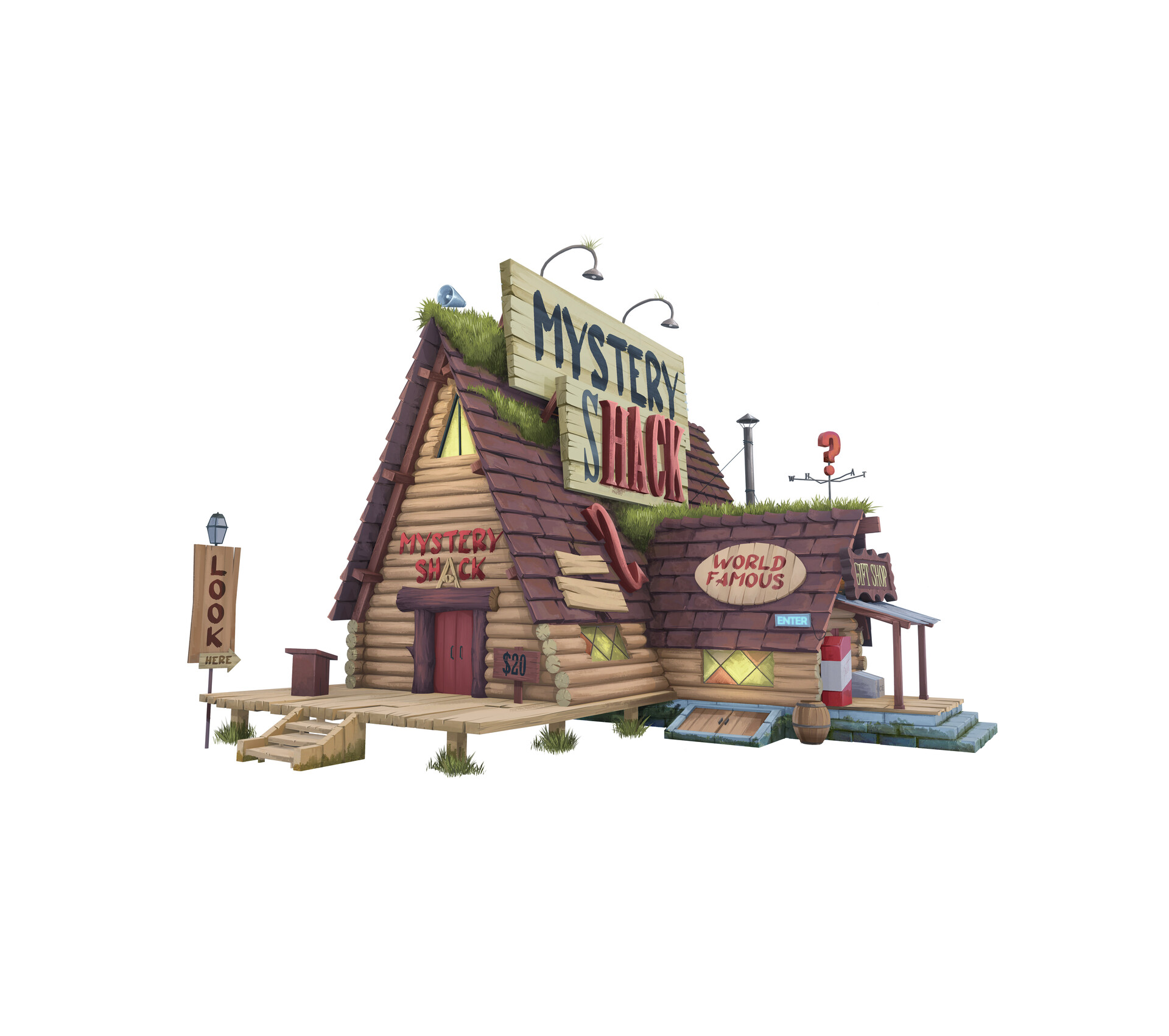 ArtStation - Mystery Shack