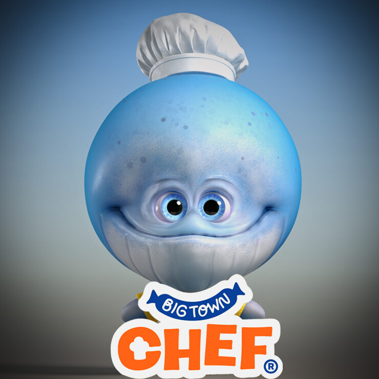 ArtStation - Whale - BigTown Chef