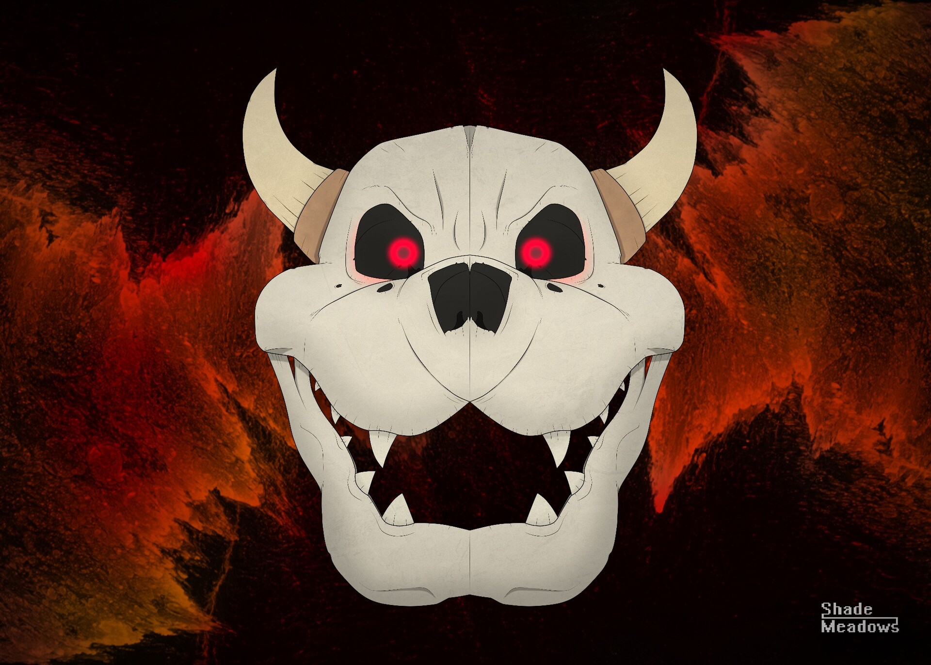 ArtStation - King Bowser's Skull