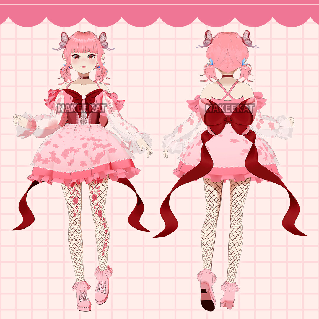 ArtStation - Puff - VTuber Design