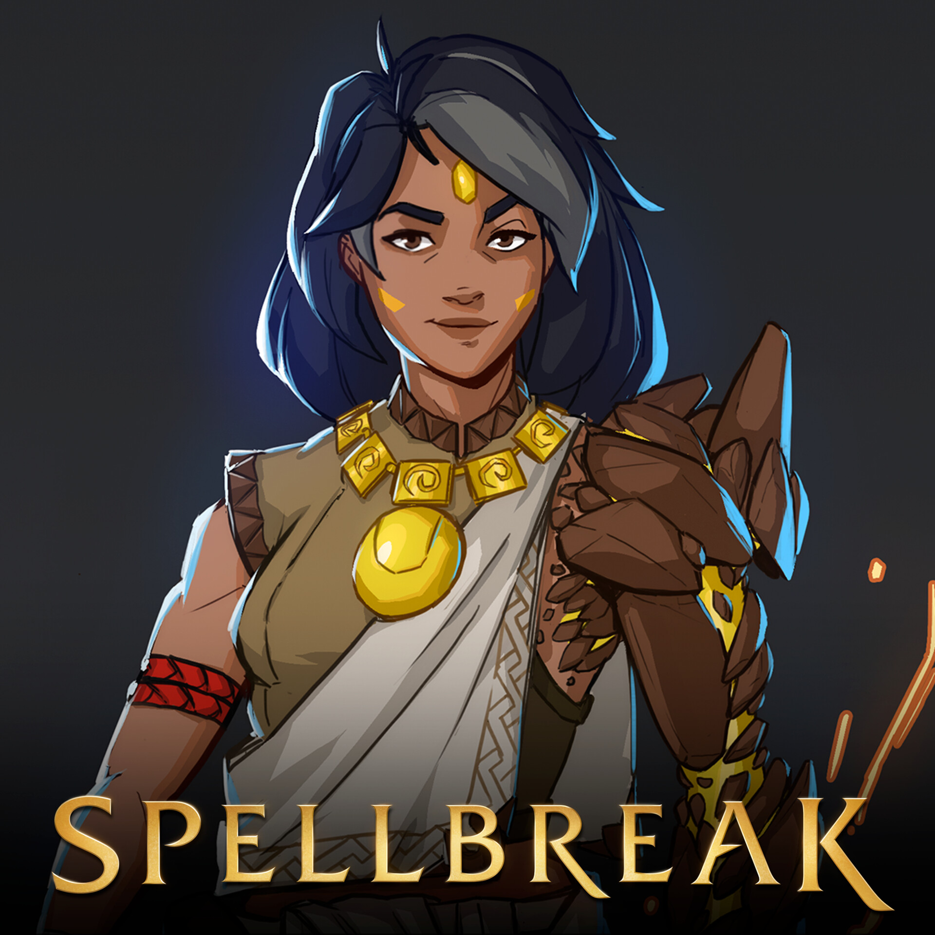 ArtStation - Spellbreak - Unused Content - Earthstone Mage