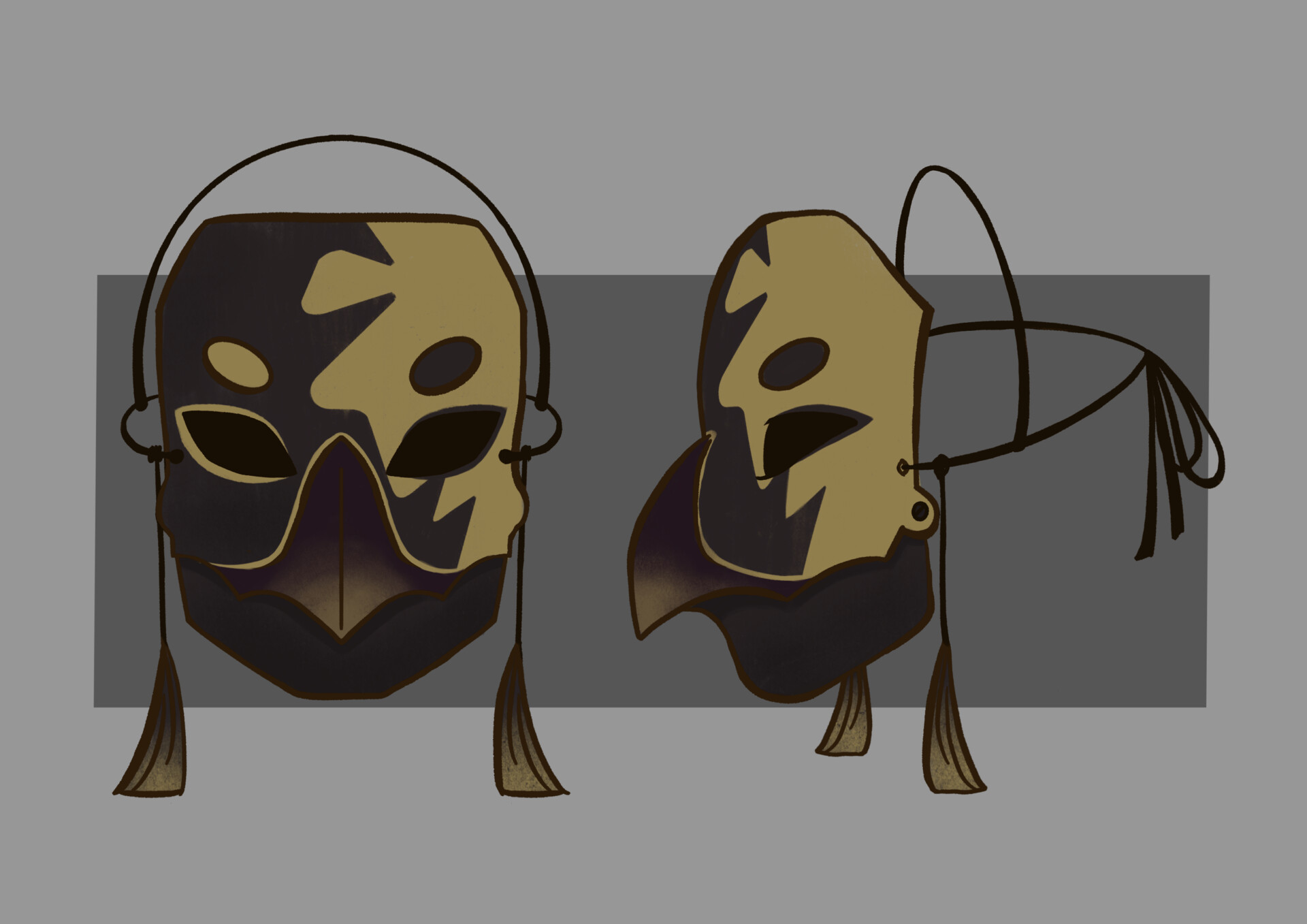 ArtStation - Bird Mask cartoon //CONCEPT ART