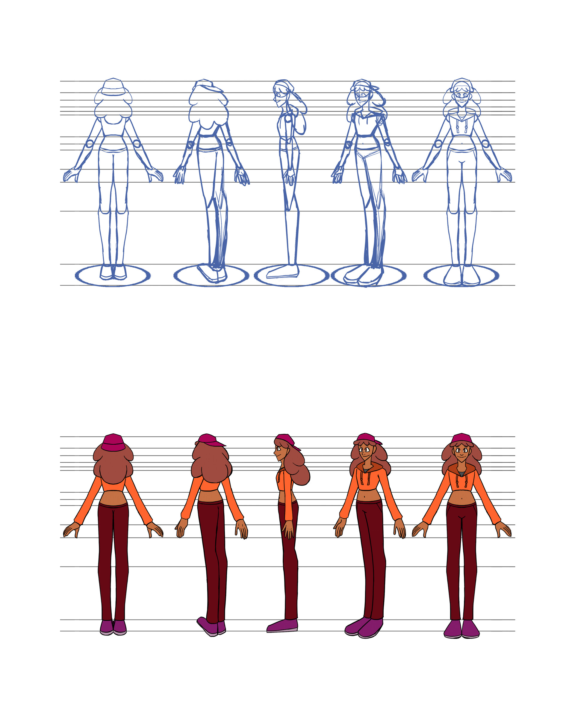 ArtStation - Character design process