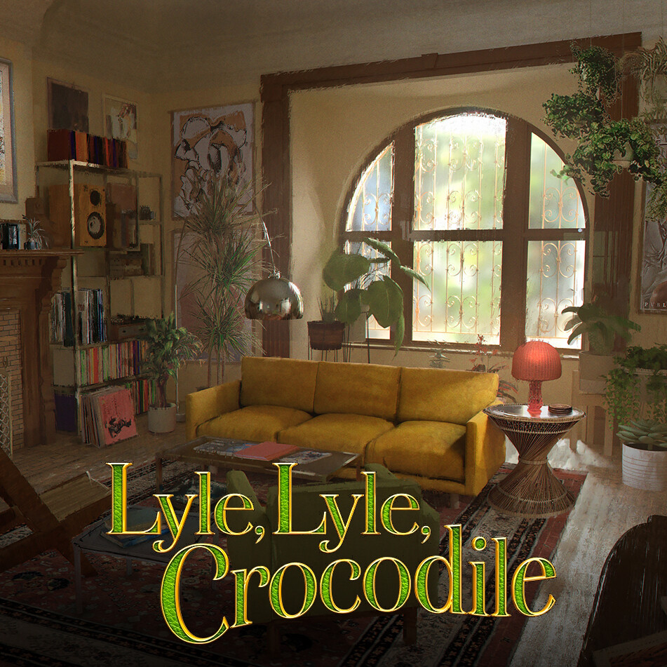 ArtStation - Lyle Lyle Crocodile