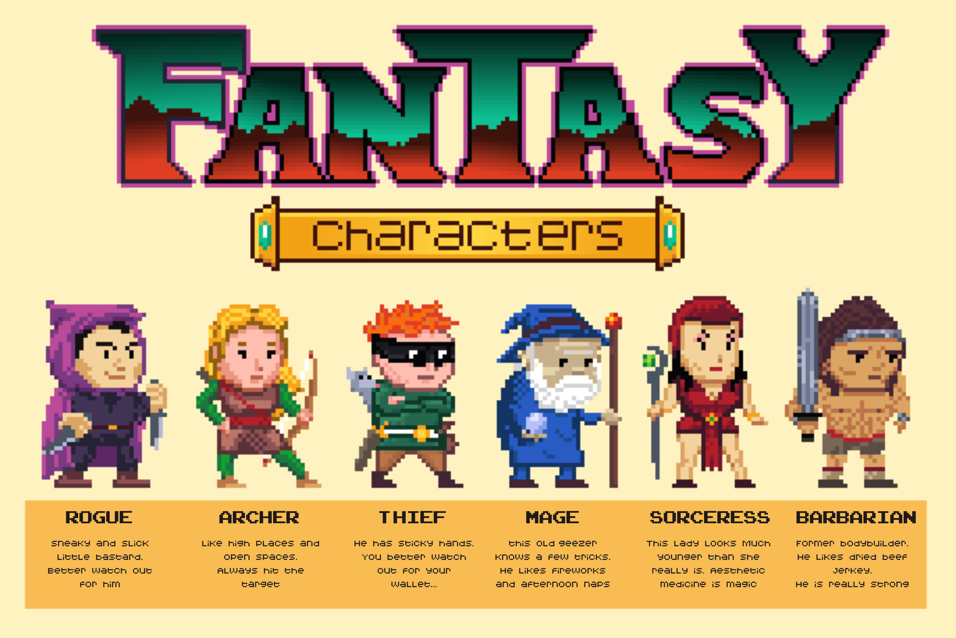 ArtStation - FANTASY archetypes