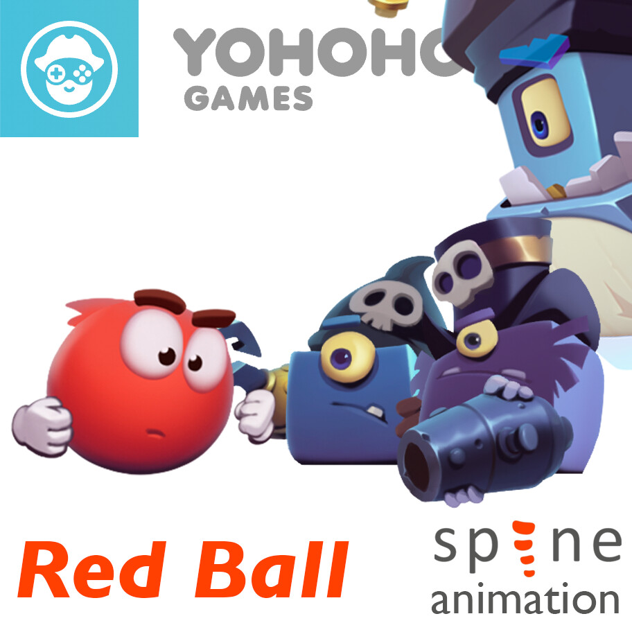 ArtStation - RED BALL and ENEMIES