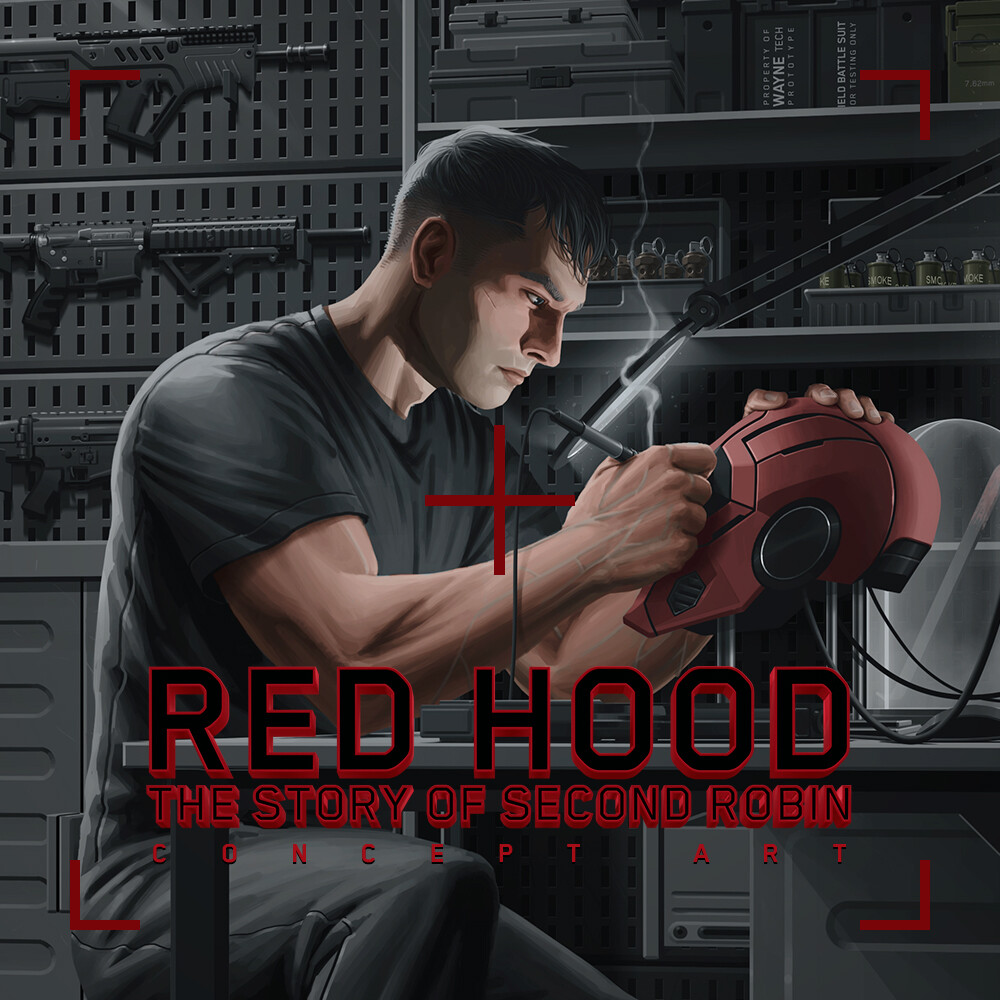 ArtStation - Red Hood's lair concept art