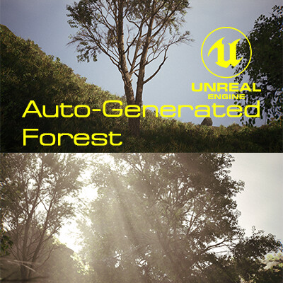 ArtStation - Unreal Engine 5 Auto Landscape Material and Auto Foliage ...