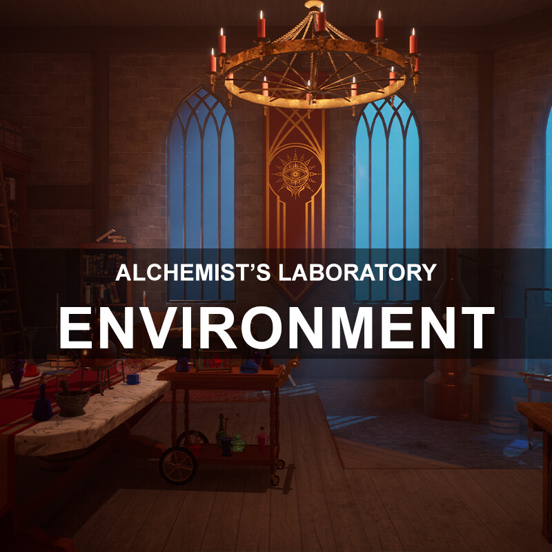 ArtStation - Alchemist's Laboratory