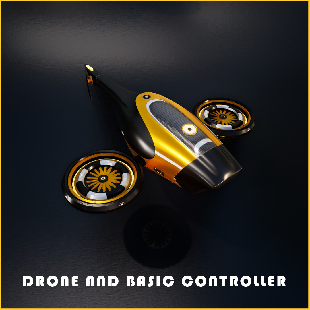 ArtStation - Drone and Basic Controller