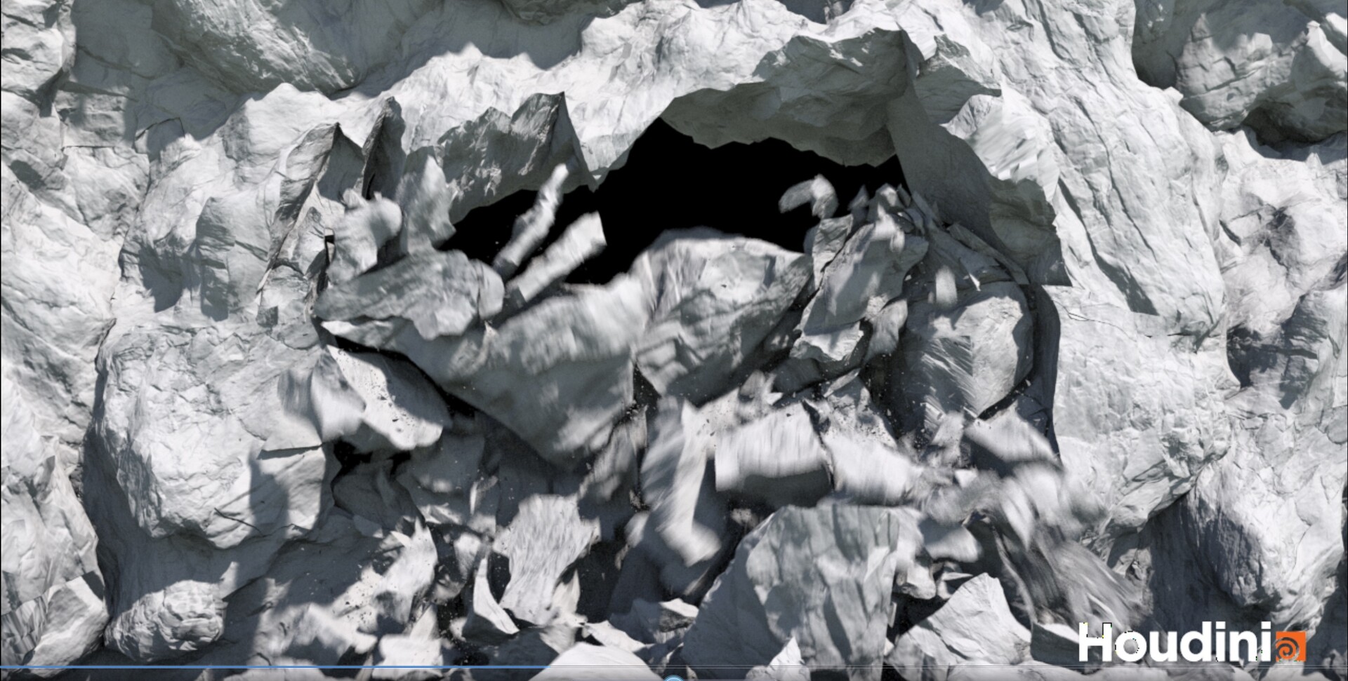 ArtStation - Rock destruction