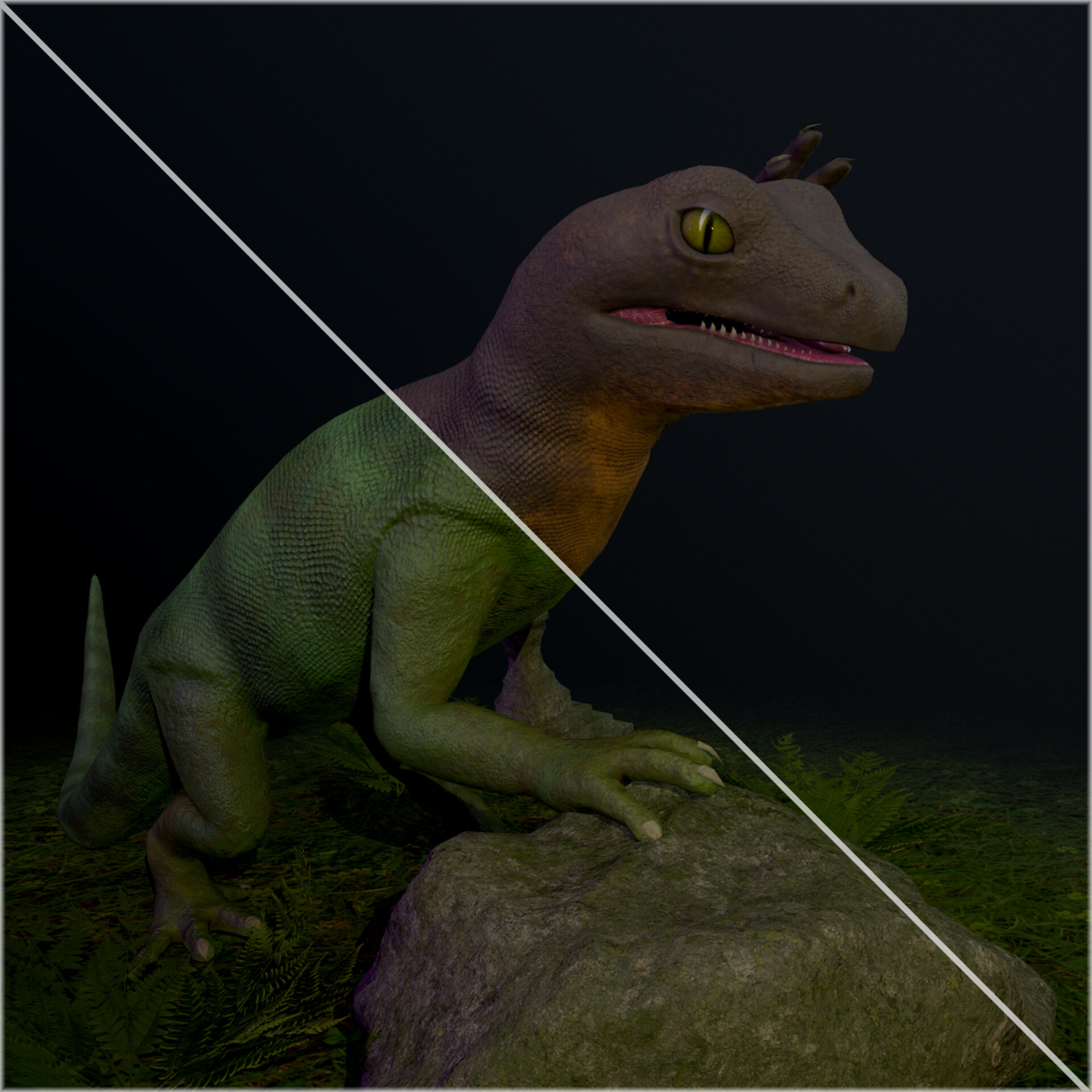 ArtStation - Game ready Lizard